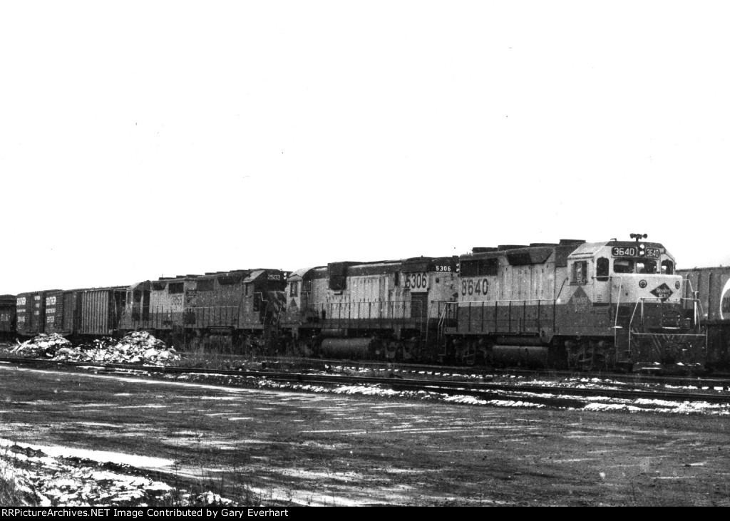 RDG GP35 #3640 - Reading Co